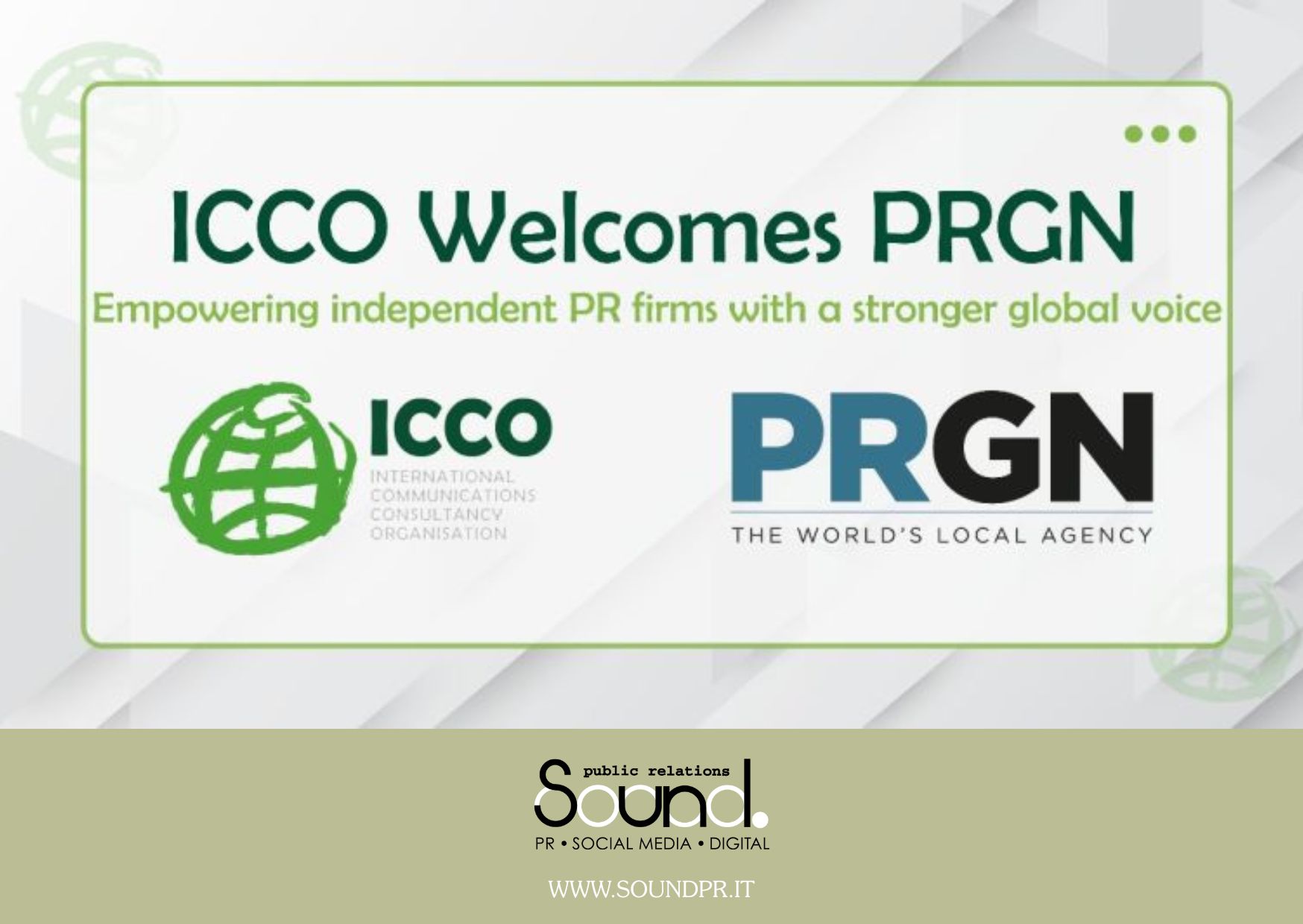 Il Public Relations Global Network (PRGN) entra in ICCO come membro ...